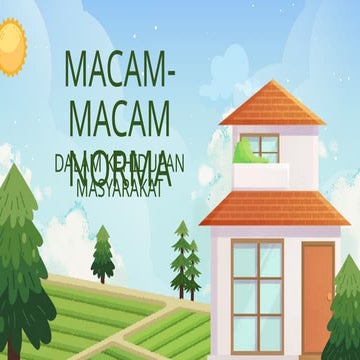 Presentasi Pendidikan Macam-macam Norma dalam Kehidupan Masyarakat Biru ...