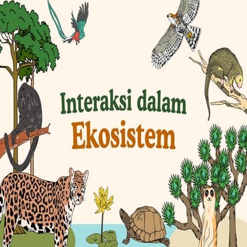 Presentasi Interaksi Komponen dalam Ekosistem pdf | PDF