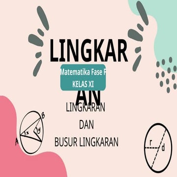 Prese LINGKARAN DAN BUSUR LINGKARAN.ppt
