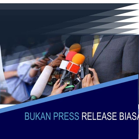 Presentasi press release | PPTX