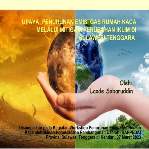 Presentasi Prof. Sabaruddin tentang Gas Rumah Kaca (GRK).ppt