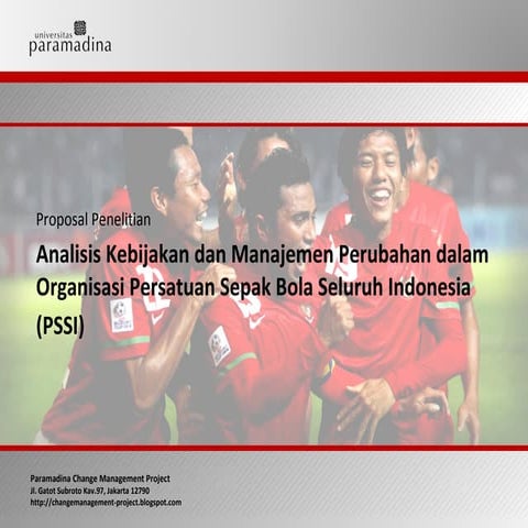 Presentasi Project Change Management | PPT