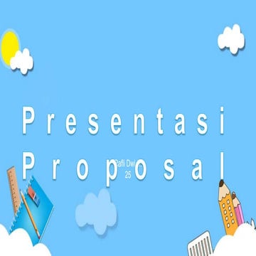 PROPOSAL.pptx bahasa indonesia kelas 11 1 | PPTX