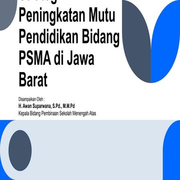 Presentasi Stategi Peningkatan mutu Pendidikan | PPTX