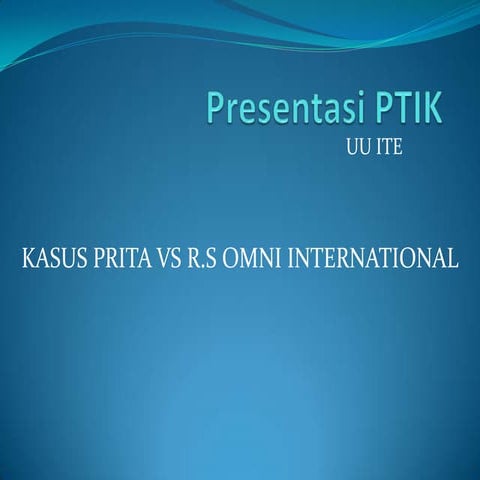 Presentasi ptik | PPT