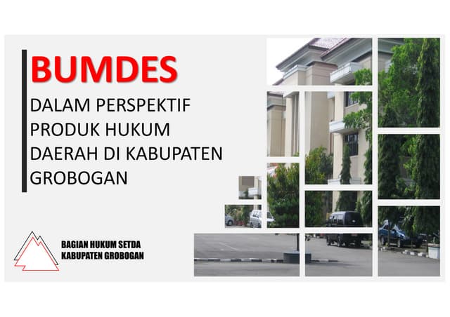 MATERI PELATIHAN BUMDES PP 11 DAN PERMENDES 3.pptx