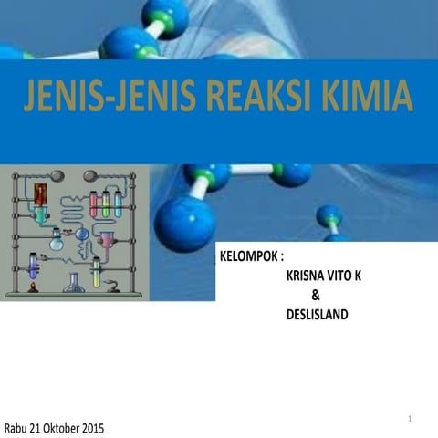 PPT IPA Kimia Reaksi Kimia Kelas sembilan .pptx