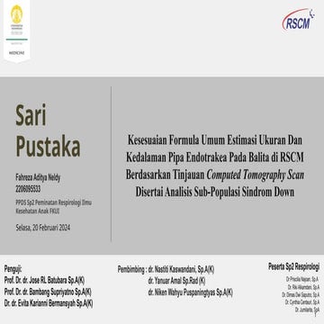 literature review the accuracy of ett size estimation with children ...