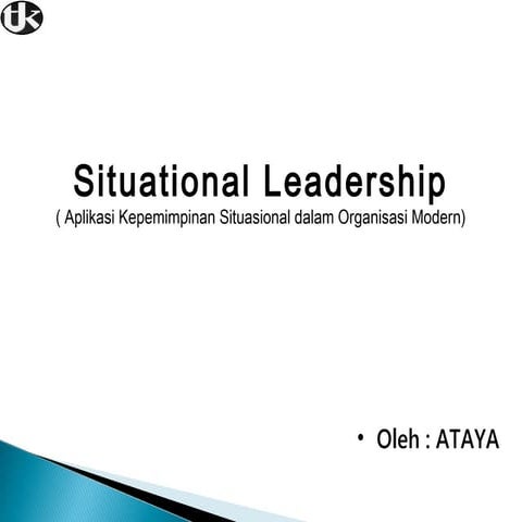 Presentasi Situational Leadership | PPT