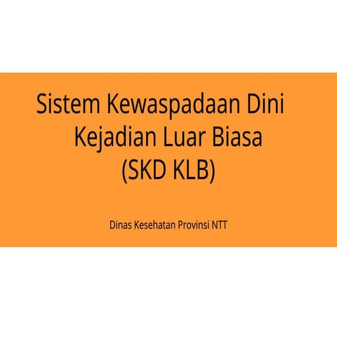 presentasi SKD KLB.ppt DIDESA PEDALAMAN. | PPT