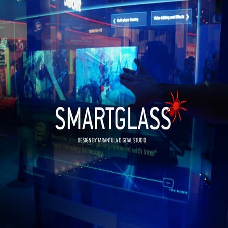 Presentasi SmartGlass Large HD Touchscreen | PPT
