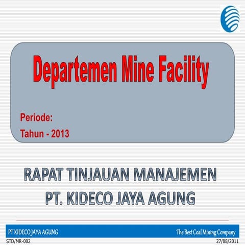 Presentasi SMK3L Tahun 2013.ppt