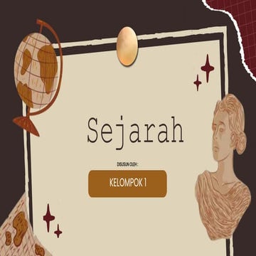 Presentasi Tentang Sejarah, Gratis Silahkan download | PPTX