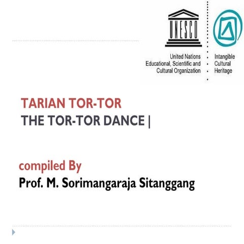 Presentasi tortor batak sorimangaraja | PPT