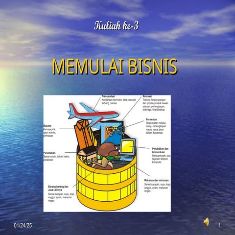 Presentasi usaha untuk pemula mudah dan sukses.ppt