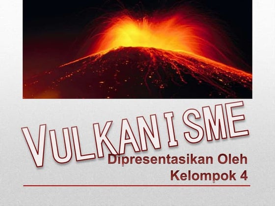 Vulkanisme | PPT