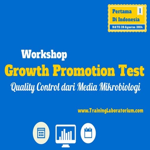 Presentasi Workshop Growth Promotion Test Batch II | PPT