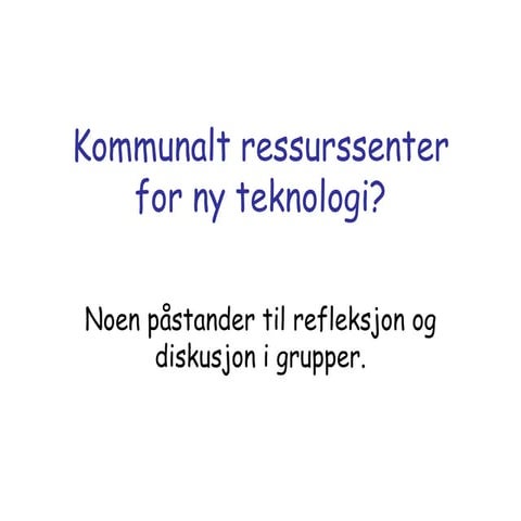 Paul chaffey velferdsteknologi visma-telenor 28.11.2011