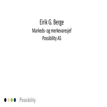 Kommunikasjon i en digital verden | PPT