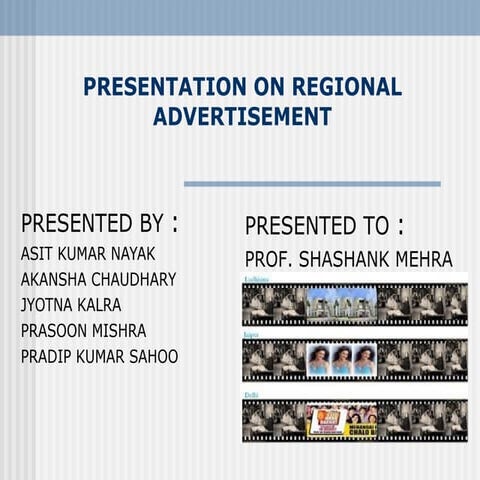 Presentatation on local media | PPT