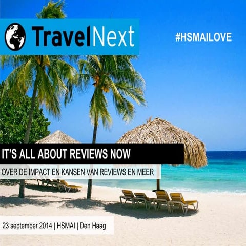 Presentatie hsmai-arne-keuning-travelnext 23 september | PPTX