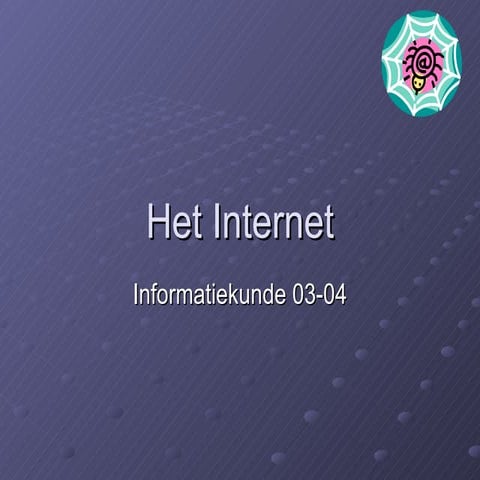 Presentatie Internet | PPT