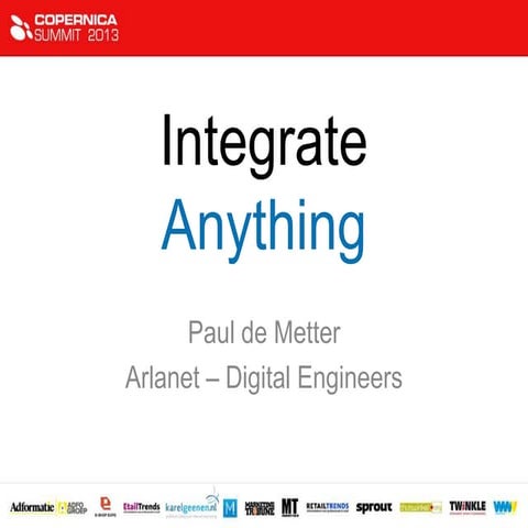 Integrate Anything | PPTX