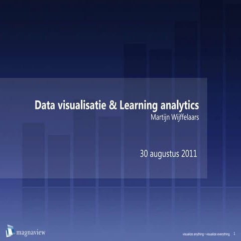 Data Visualization & Learning analytics | PPT