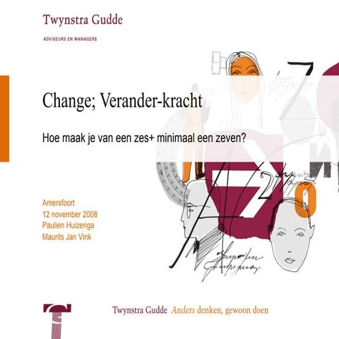 Presentatie Veranderkunde | PPT