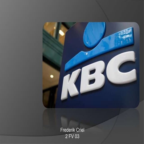Slidecast KBC | PPTX | Business Accounting & Finance | Business