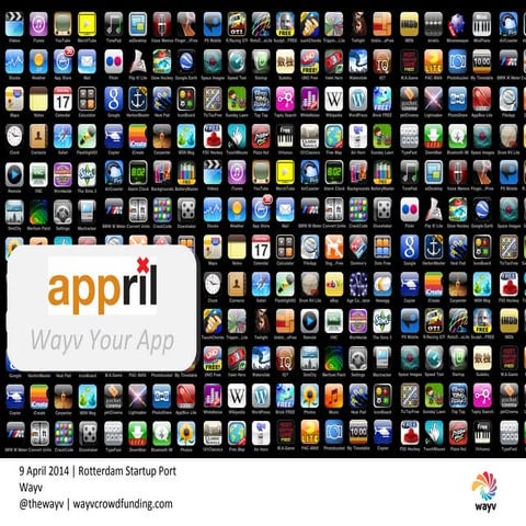 Presentatie Appril | Crowdfunding & Apps | PPT