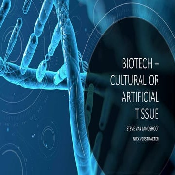 Presentatie Biotech | PPT