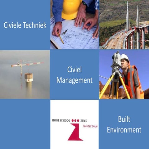 Presentatie vakgebied Civiele Techniek & Civiel Management | PPTX
