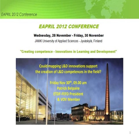 Presentatie eapril 30nov_final | PPT