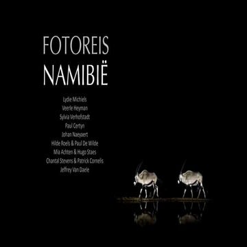 Presentatie Fotoreis Namibia | PPT