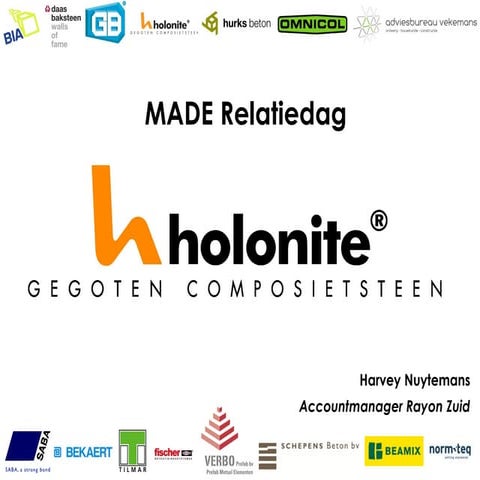 Presentatie Holonite | PPT
