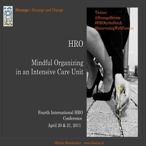 Creating patient safety in an Intensive Care Unit | PPT