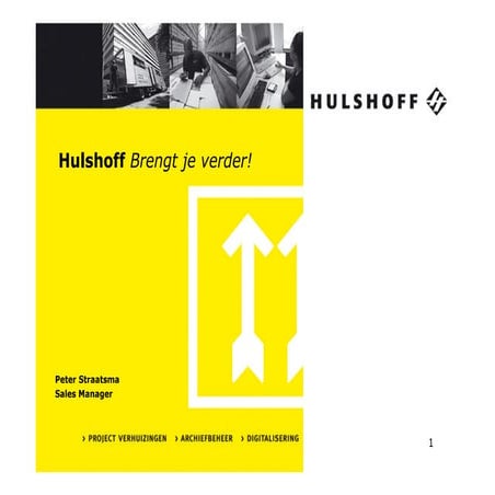 Presentatie Hulshoff Bedrijvengroep 2010 | PDF
