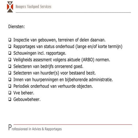 Presentatie Hvs1 | PPT