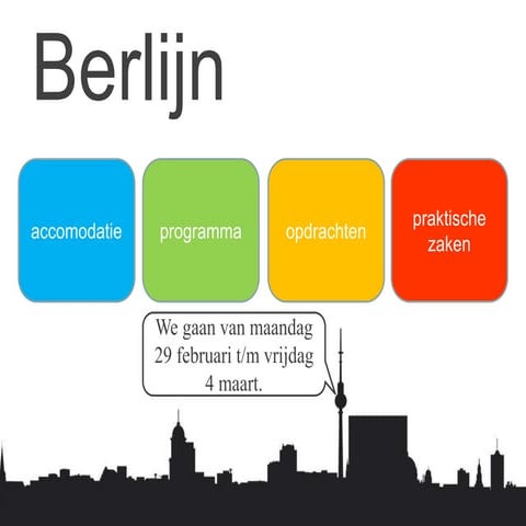 Presentatie infoavond 2016 | PPT