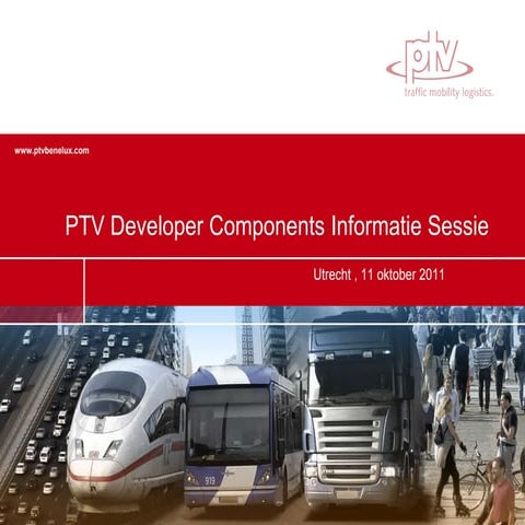 Presentatie infosessie PTV Developer Components | PPSX | Computing | Technology & Computing