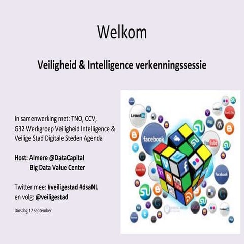 Presentatie intelligence 17 sept, Welkom, door DSA | PDF