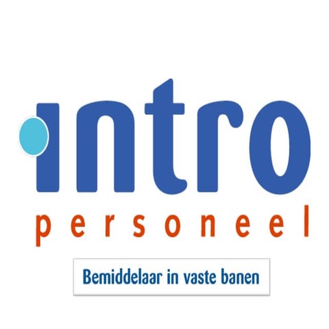Presentatie Intro Personeel | PPT