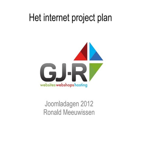 Het internet project plan | PPT