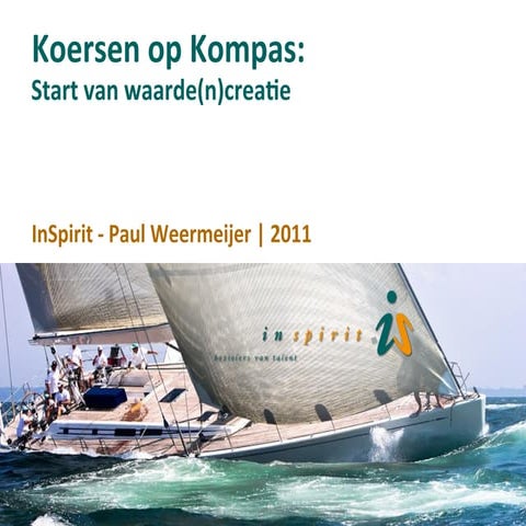 Presentatie InSpirit Koersen op Kompas 2011 | PDF