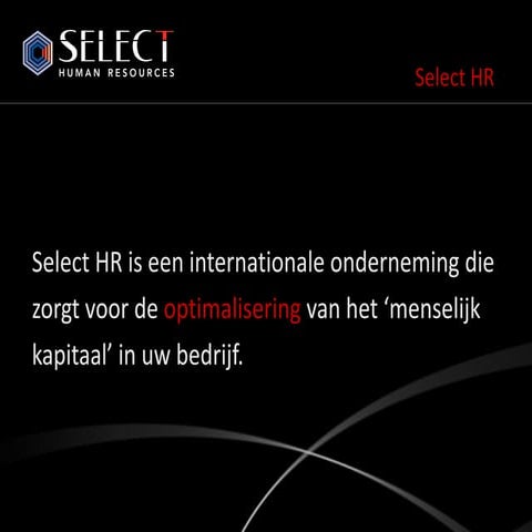 Select HR | PPT