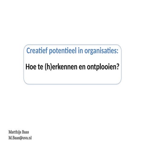 Symposium 2025 6 februari - Matthijs Baas | PPTX