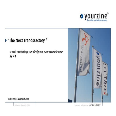 Presentatie Michiel Van Riemsdijk Yourzine | PDF