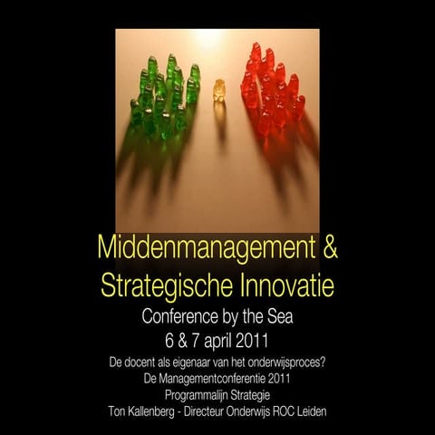 Presentatie middenmanagement & strategische innovatie | PPT