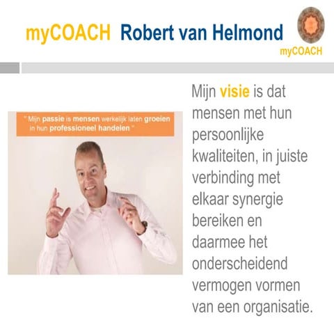 Presentatie My Coach 05022011 | PPTX